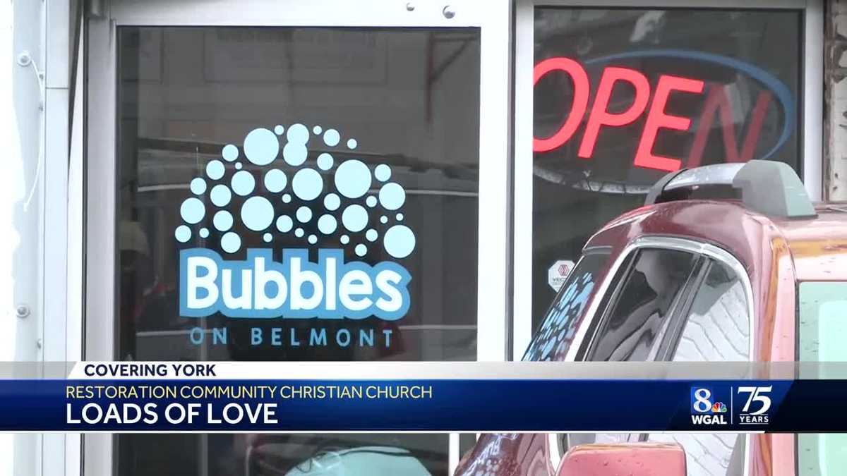 'Loads of Love' washing laundry for those in need