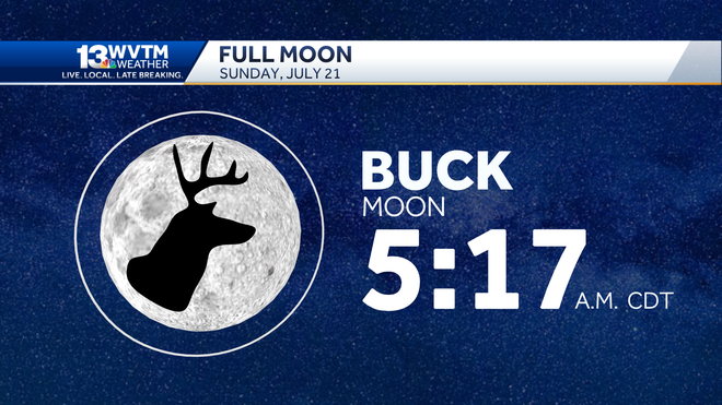 Buck Moon and a Meteor Shower: Your July Sky watching Guide