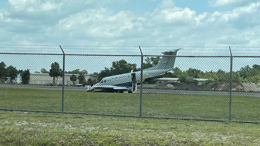 Plane crashes during takeoff at Florida air field