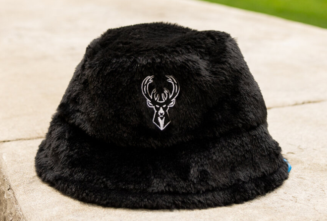 Check out some of the caps you can get at a Bucks game this year