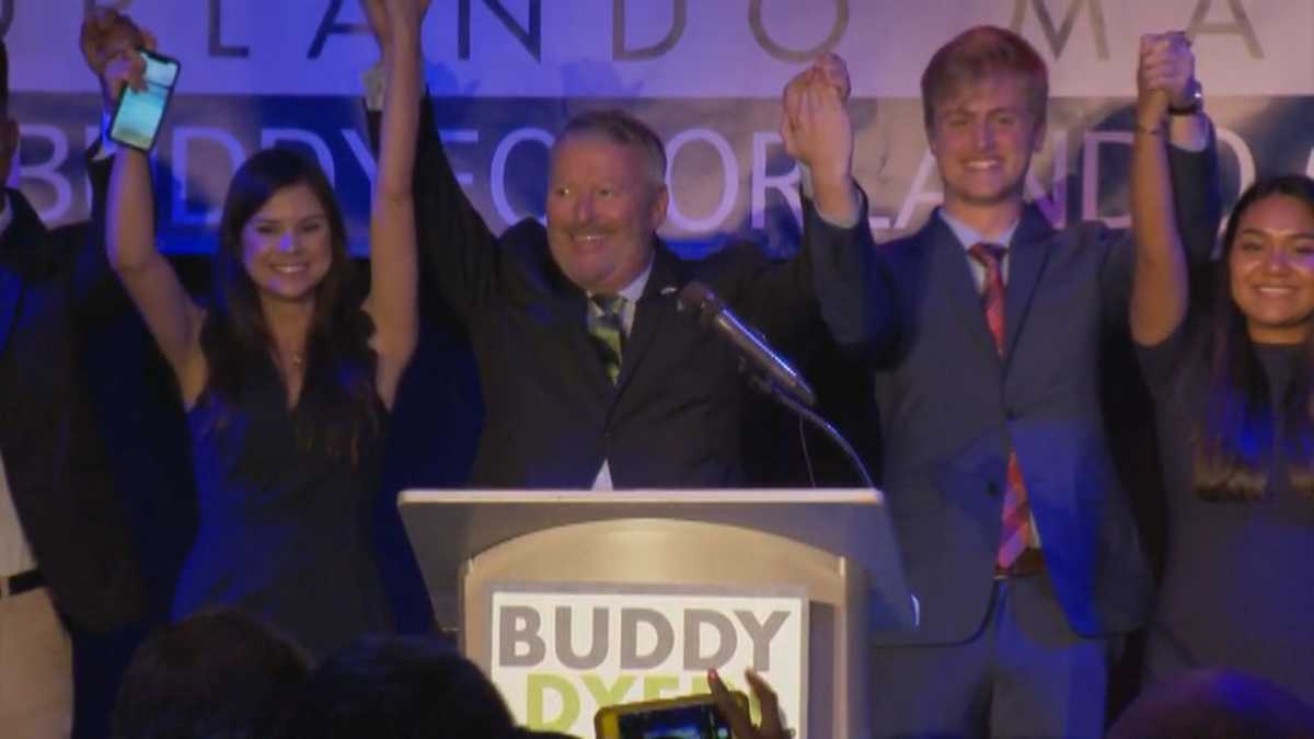 ‘I’m the happiest mayor in America’: Buddy Dyer reelected Orlando mayor
