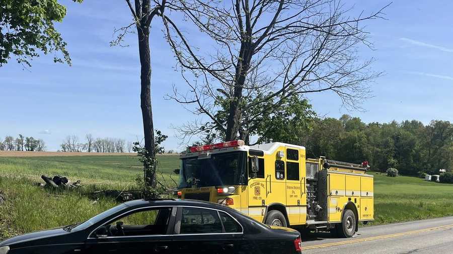 York County, Pa. building collapses, roof crumbles onto road