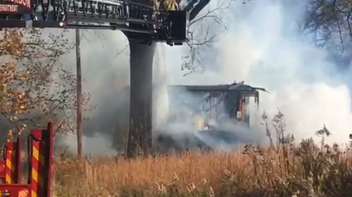 JFD investigates abandoned building fire