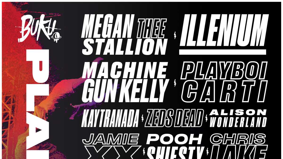 Megan Thee Stallion, Machine Gun Kelly headline BUKU Fest