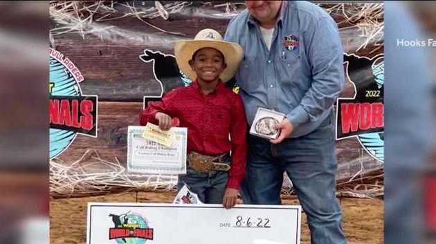 Riding his way to the top: 9-year-old bull rider becomes world champion