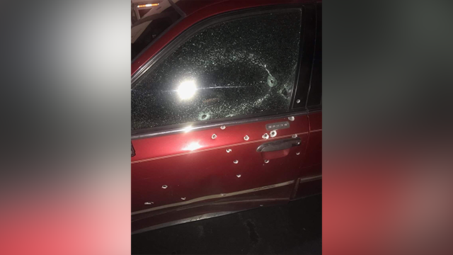 Barrage of bullets fired at car with toddler inside injures 1 in Stockton