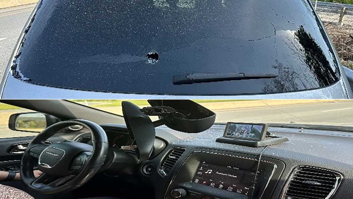 Police: Bullet shatters SUV window on Interstate 83 in York
