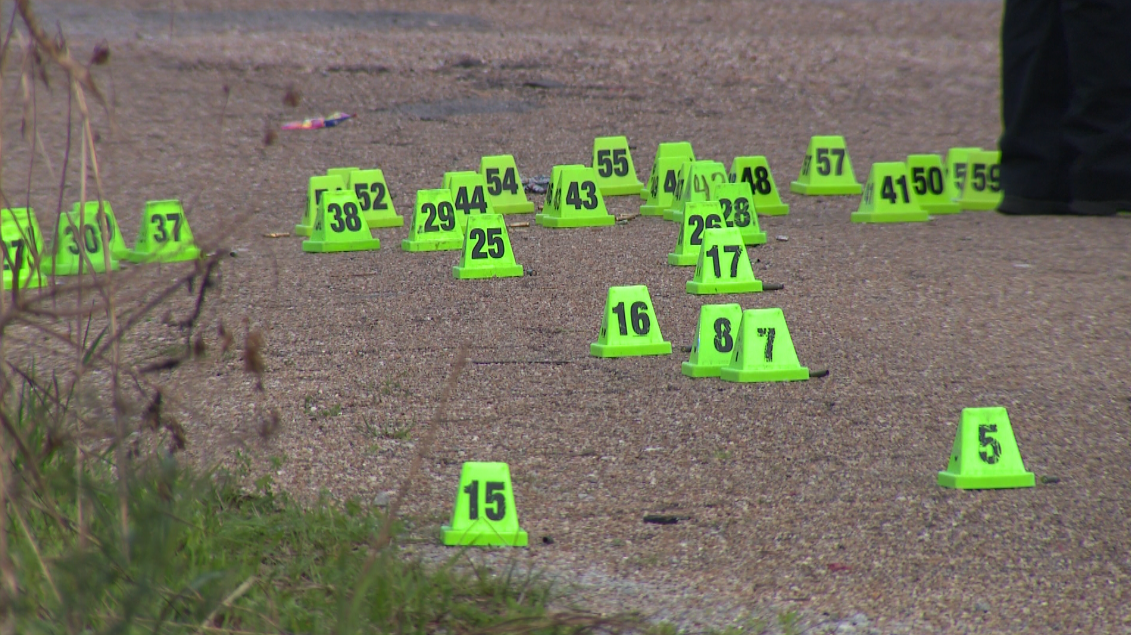 New Orlreans police investigate after dozens of bullets shot