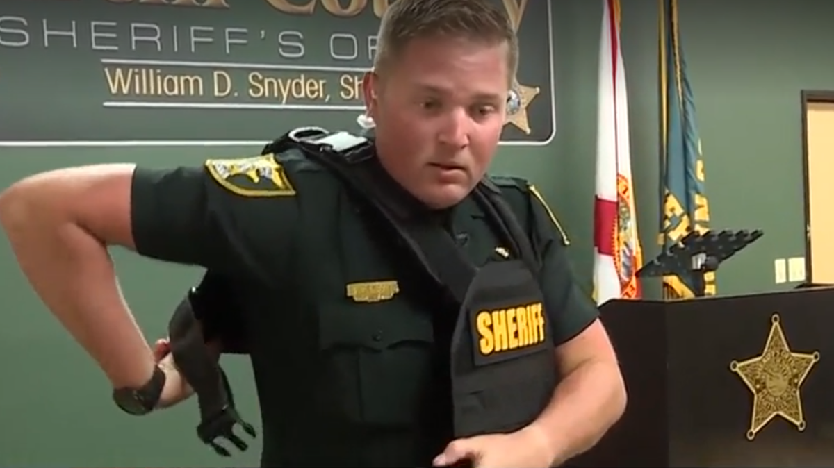 Martin County Sheriff’s Office is equipped with rifle bulletproof armor