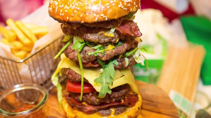 This is what a $10,000 burger looks like