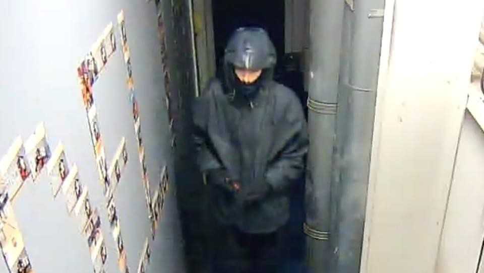 Surveillance video captures thief breaking into Delta Foundation