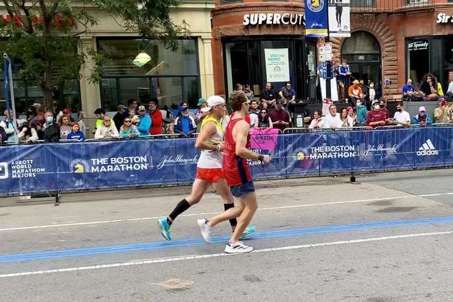 Blind Louisville man places second in Boston Marathon vision impairment ...