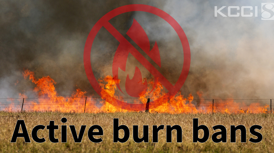 Tracking Iowa's active burn bans