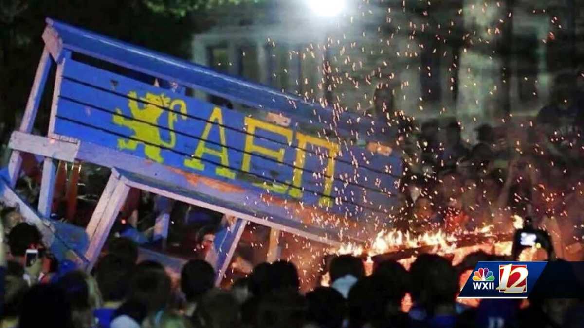 Duke’s burning of the benches