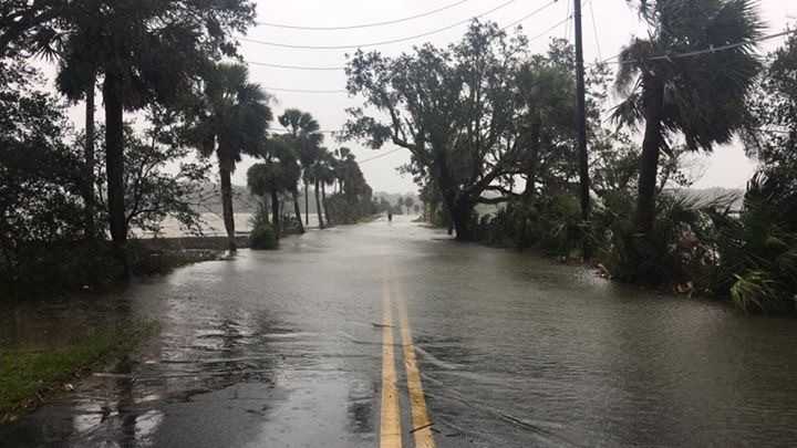 IMAGES: Burnside Island flooding and damage