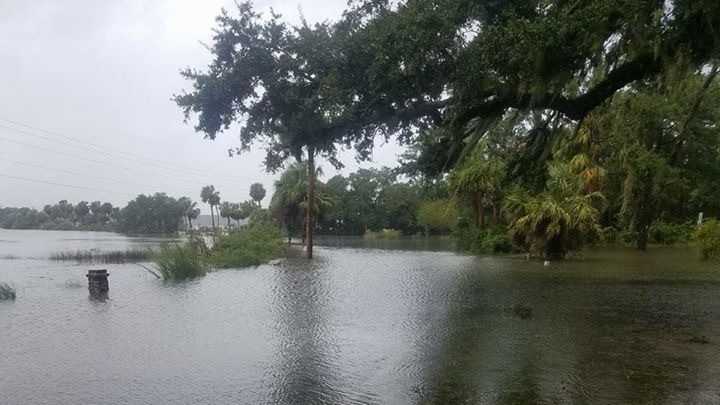 IMAGES: Burnside Island flooding and damage