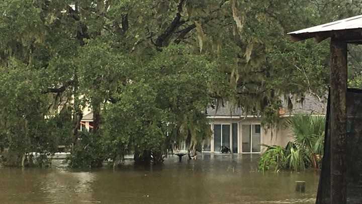 IMAGES: Burnside Island flooding and damage