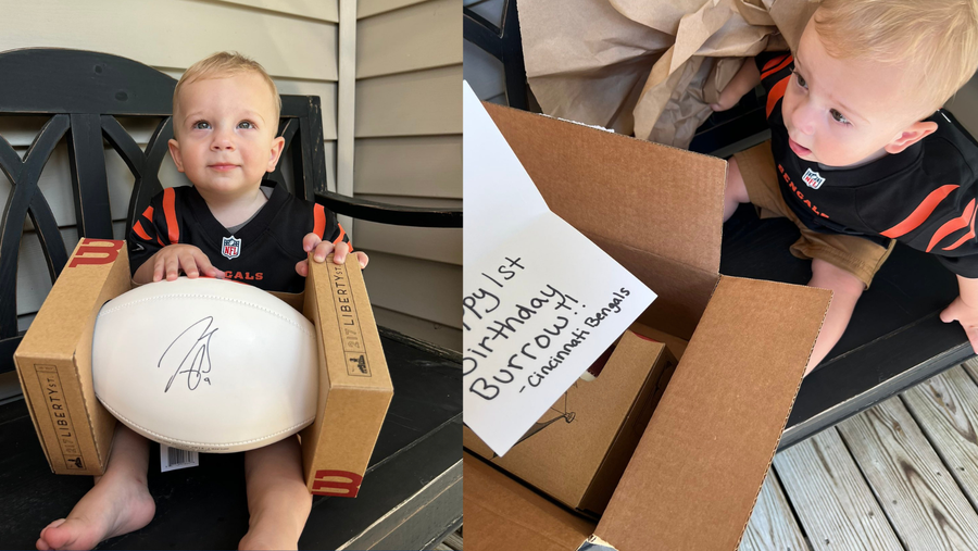 Bengals fan named Burrow gets special birthday surprise from the team
