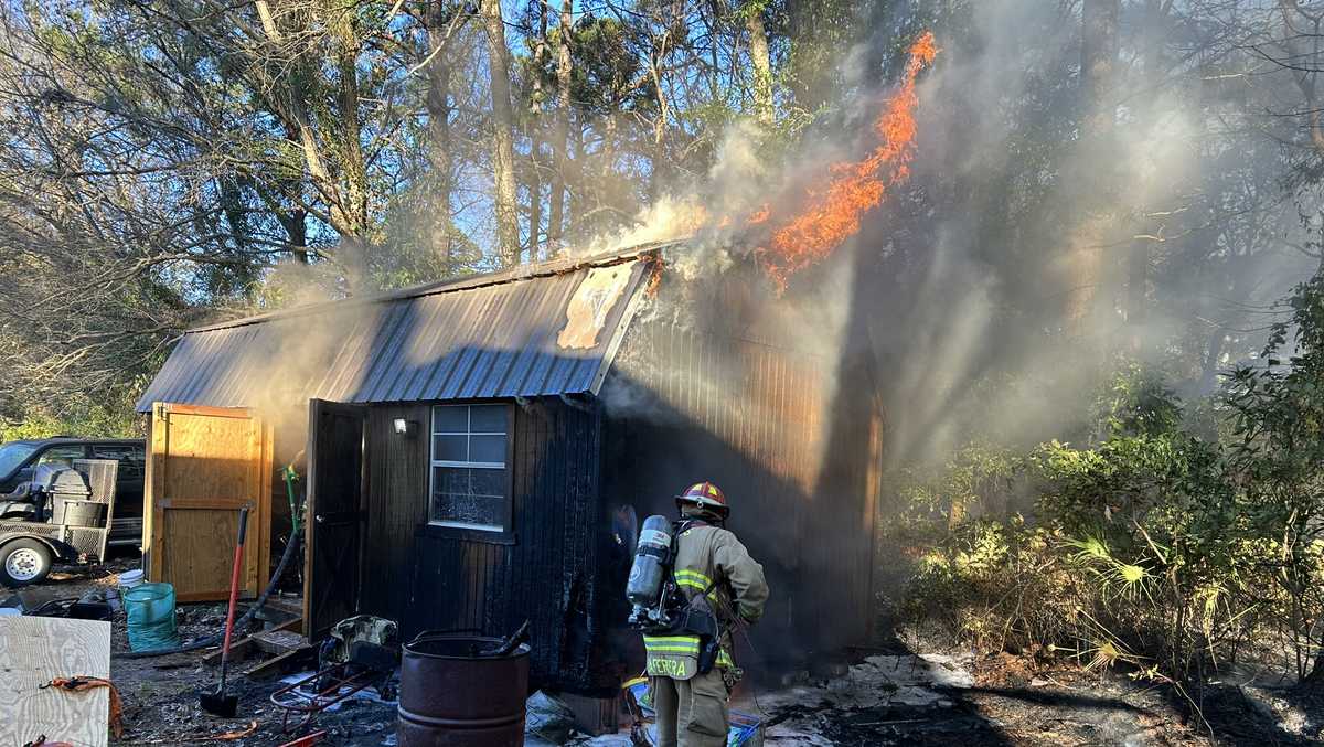 Burton Fire District responds to two brush fires in one week