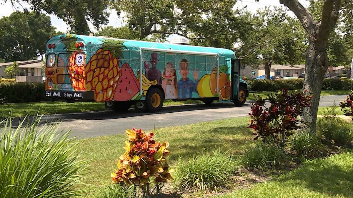 New feeding bus in Florida aims to address kids' nutrition needs