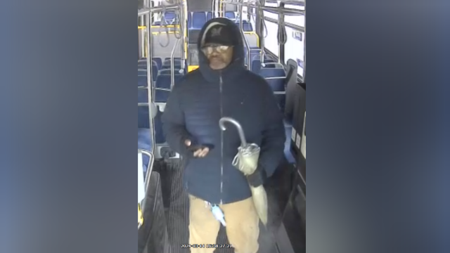 Police search for man who stole bike off front of Milwaukee bus