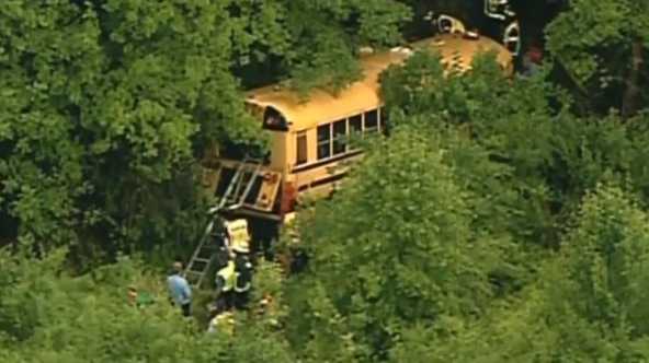 Children aboard St. Louis school bus avoid serious injury, police say