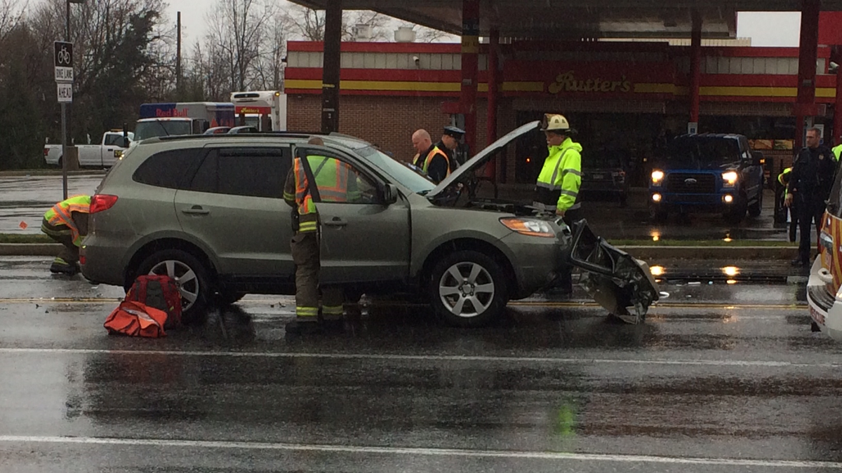 Bus involved in York crash