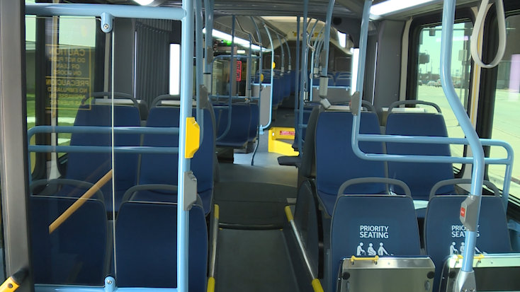 Metro shows off new ORBT bus system