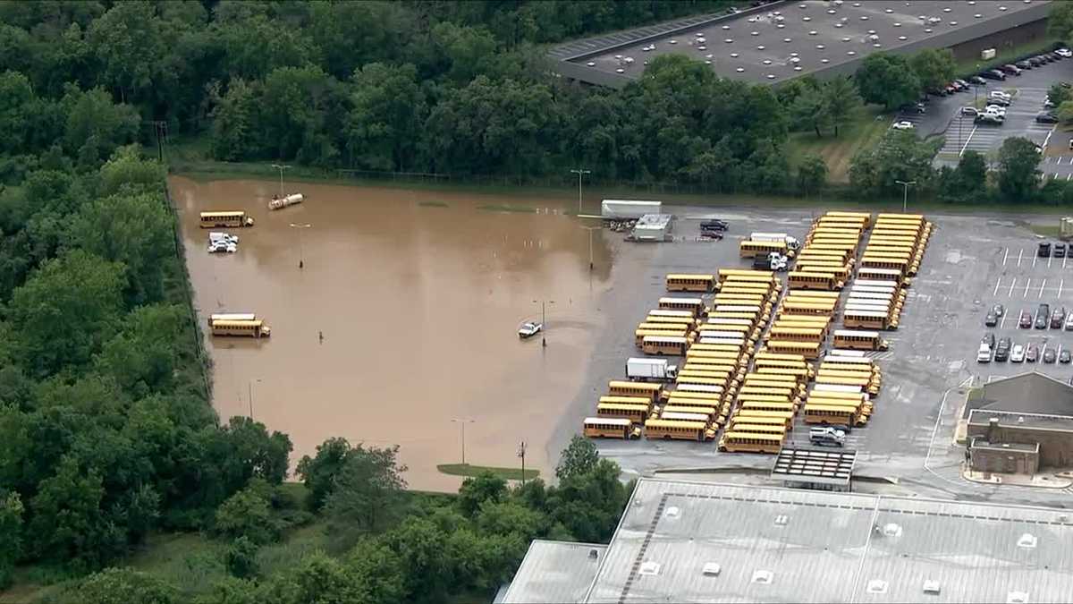 PHOTOS: Severe flooding wreaks havoc in parts of Maryland