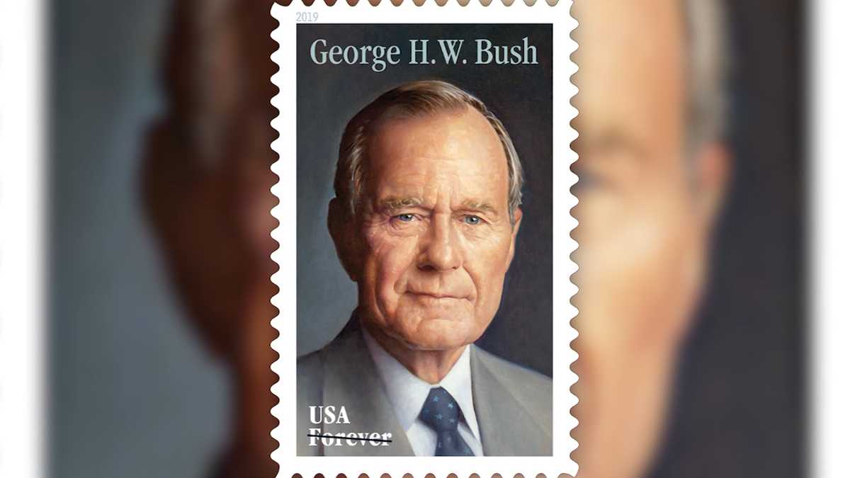 George H.W. Bush to be honored by Postal Service with Forever stamp