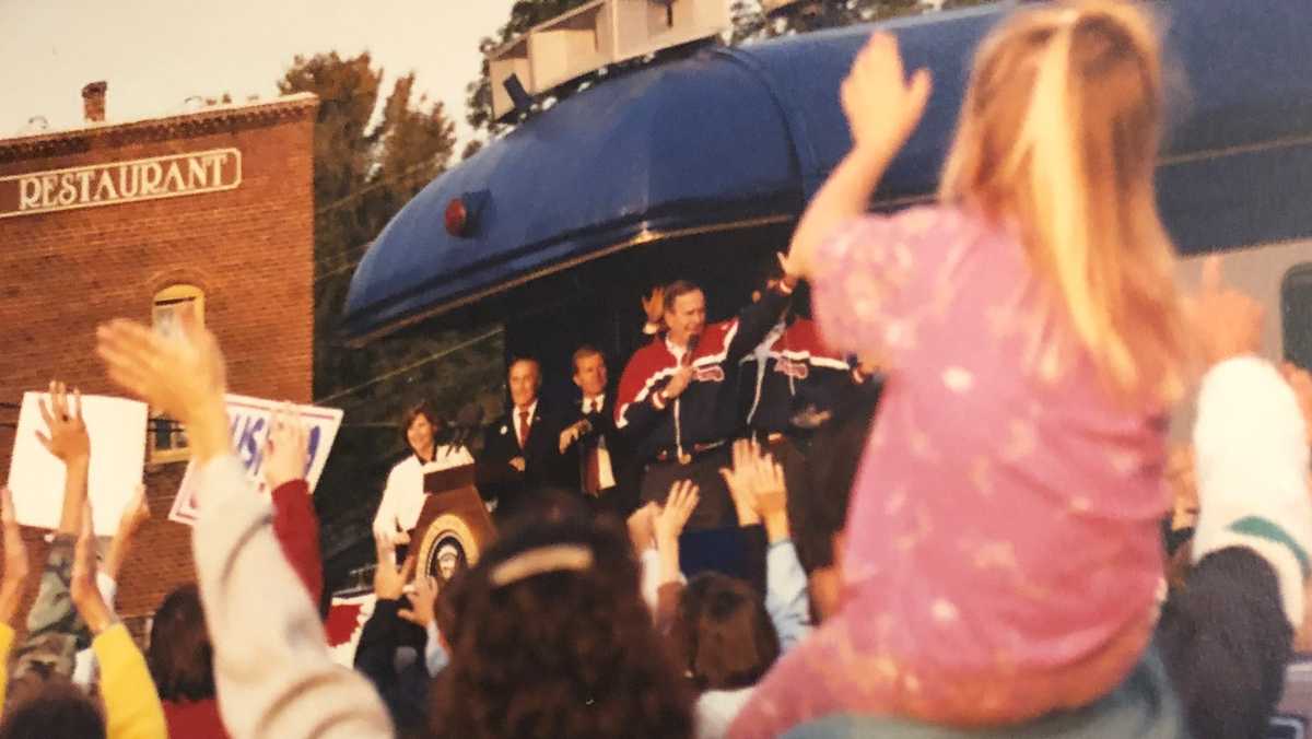 Remembering George H. W. Bush’s train ride through Upstate