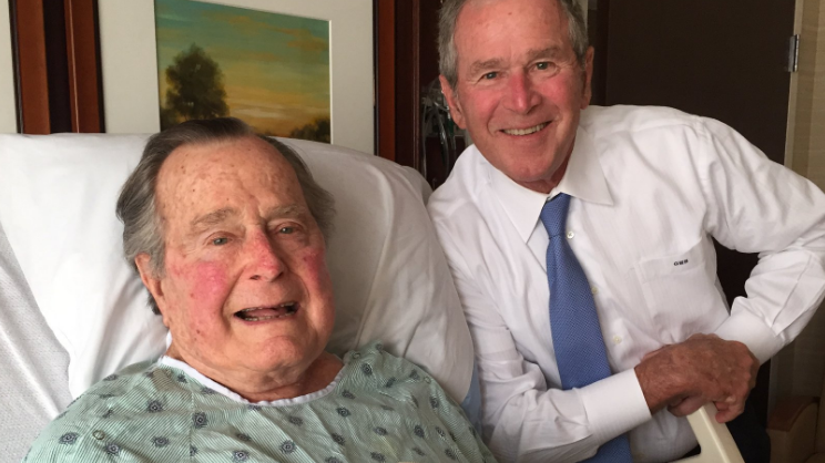 George H.W. Bush now dealing with chronic bronchitis, doctor says