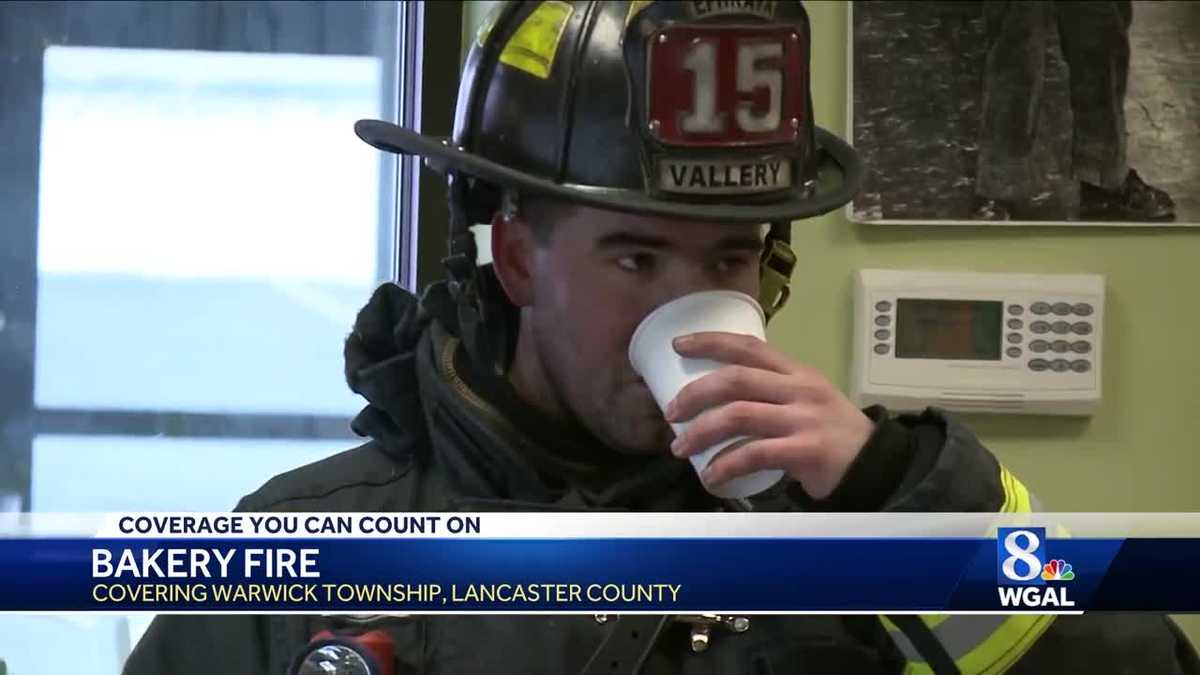 Business helps firefighters battling bakery fire