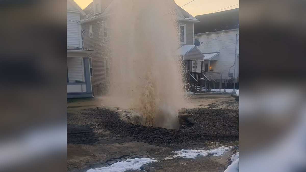 Water service restored hours after massive line break in the city of Butler