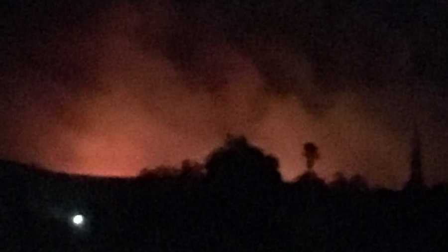 Fast-moving fire in Butte County sparks evacuations