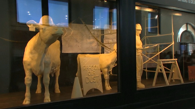 Design unveiled for butter cow sculptures at 2025 Ohio State Fair