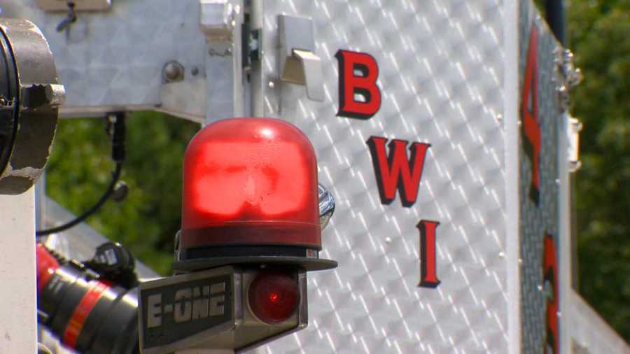 PHOTOS: BWI-Marshall firefighters practice in drill to prepare for the ...