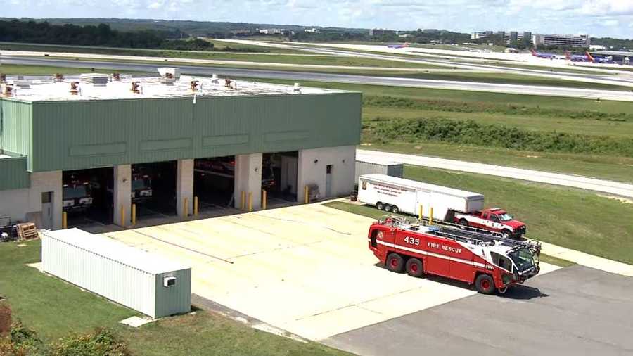 PHOTOS: BWI-Marshall firefighters practice in drill to prepare for the ...