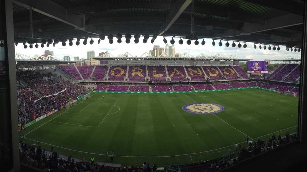 Orlando City opens new downtown stadium with win