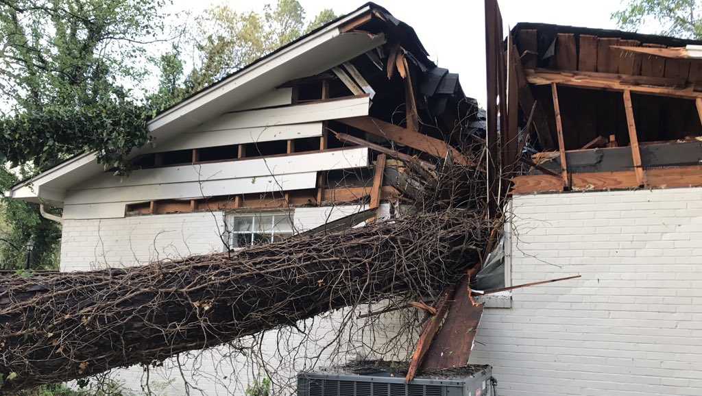 PHOTOS: Storm damage, hailstorms across central Alabama