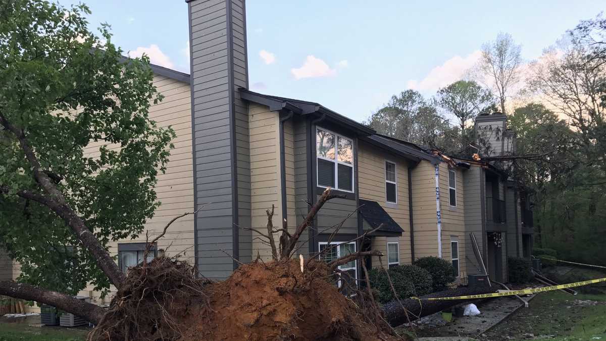 PHOTOS: Storm damage, hailstorms across central Alabama