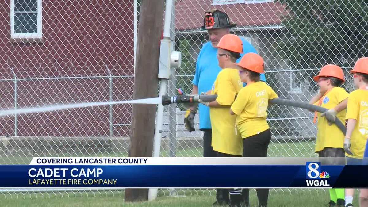 Cadet Camp gives kids the chance to experience firefighting