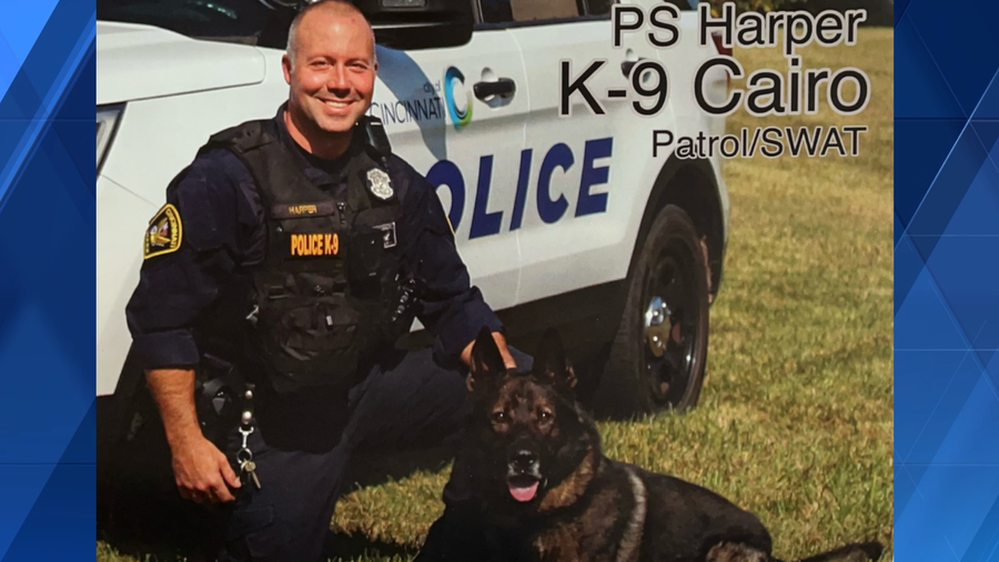 Cincinnati police mourns loss of K9 officer, Cairo