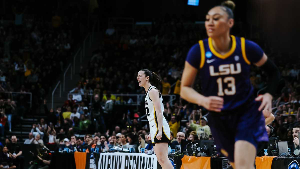 Caitlin Clark LSU Iowa NCAA Women's Final Four