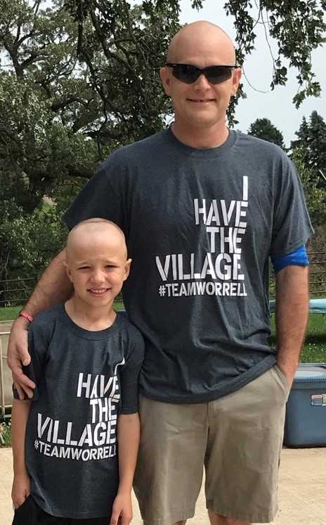 Uncle, nephew battle cancer as team