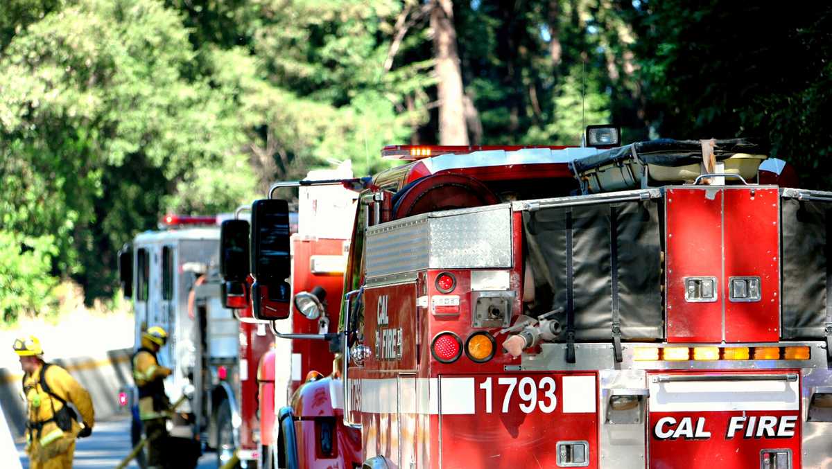 Cal Fire summer fire training takes place in Santa Cruz mountains