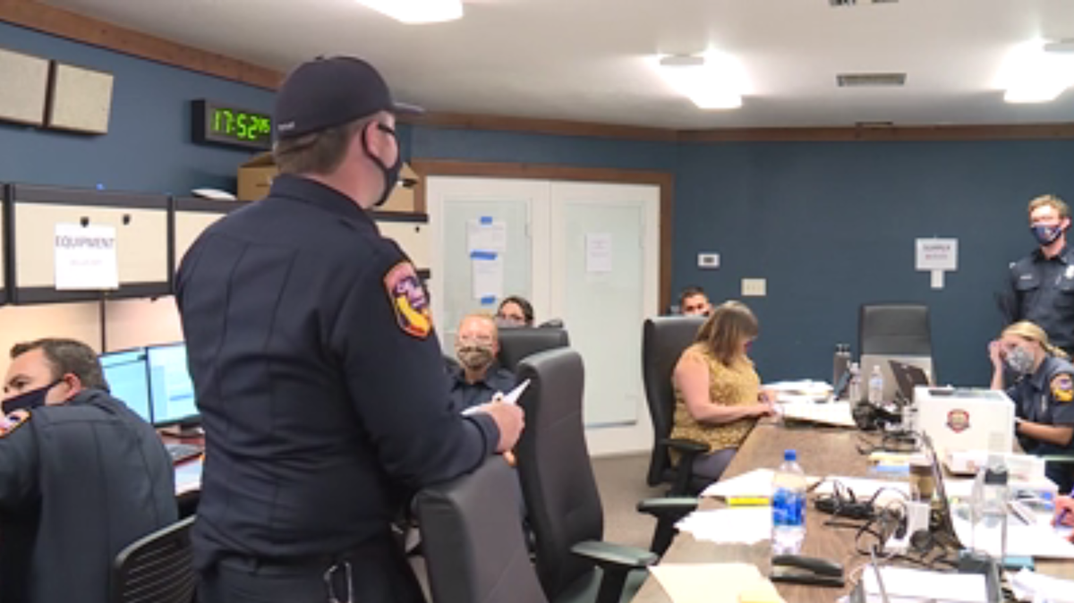 Cal Fire CZU runs fire drill simulating fast-moving wildfire