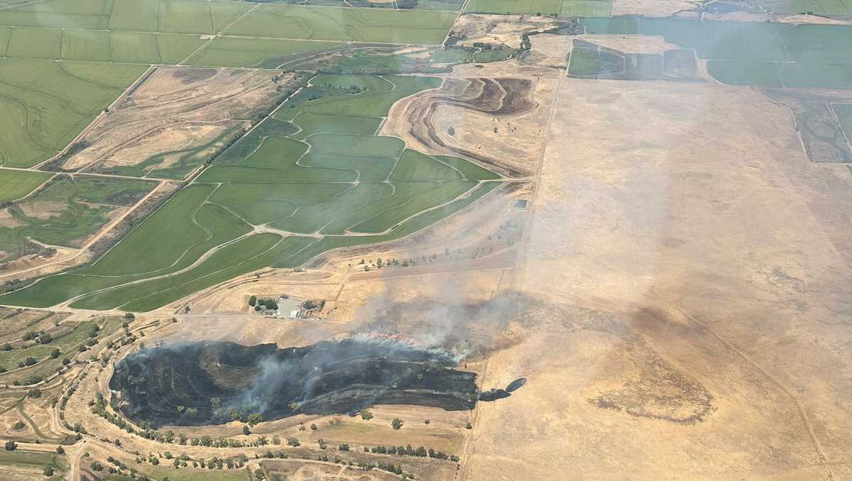 Tanabe Fire: Crews battle vegetation fire spreading in Yuba County
