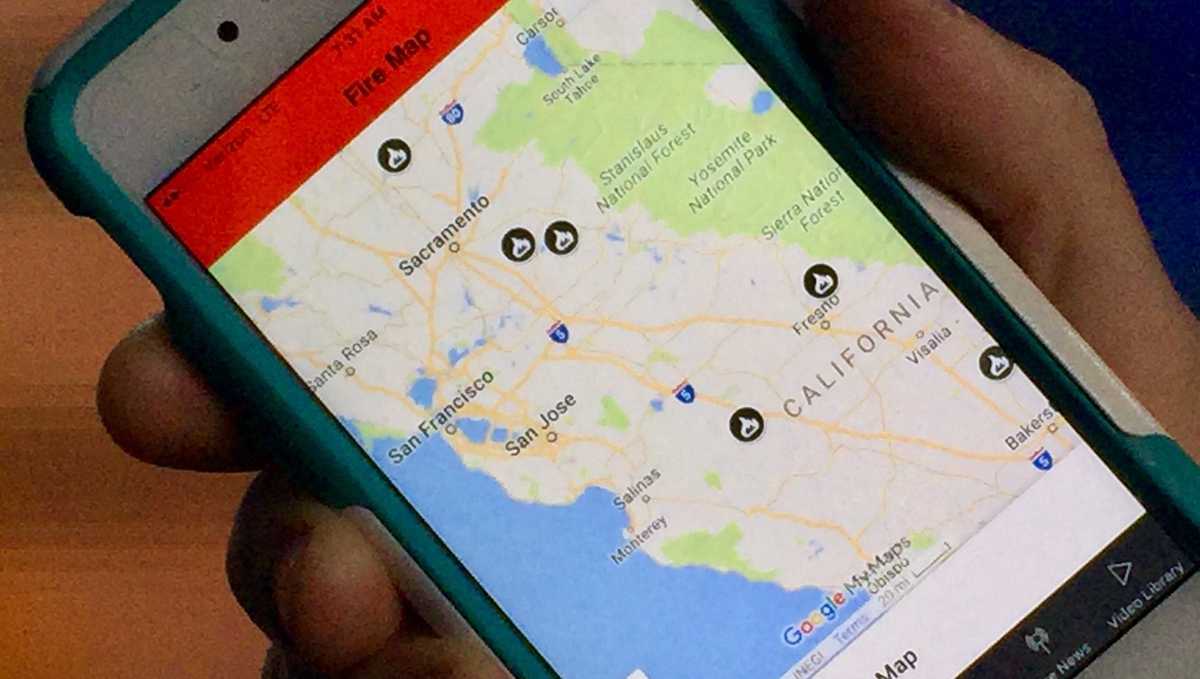 Cal Fire launches new app to alert homeowners of wildfire danger