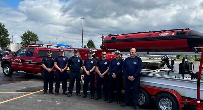 Alabama fire departments send rescue crews to hurricane stricken areas